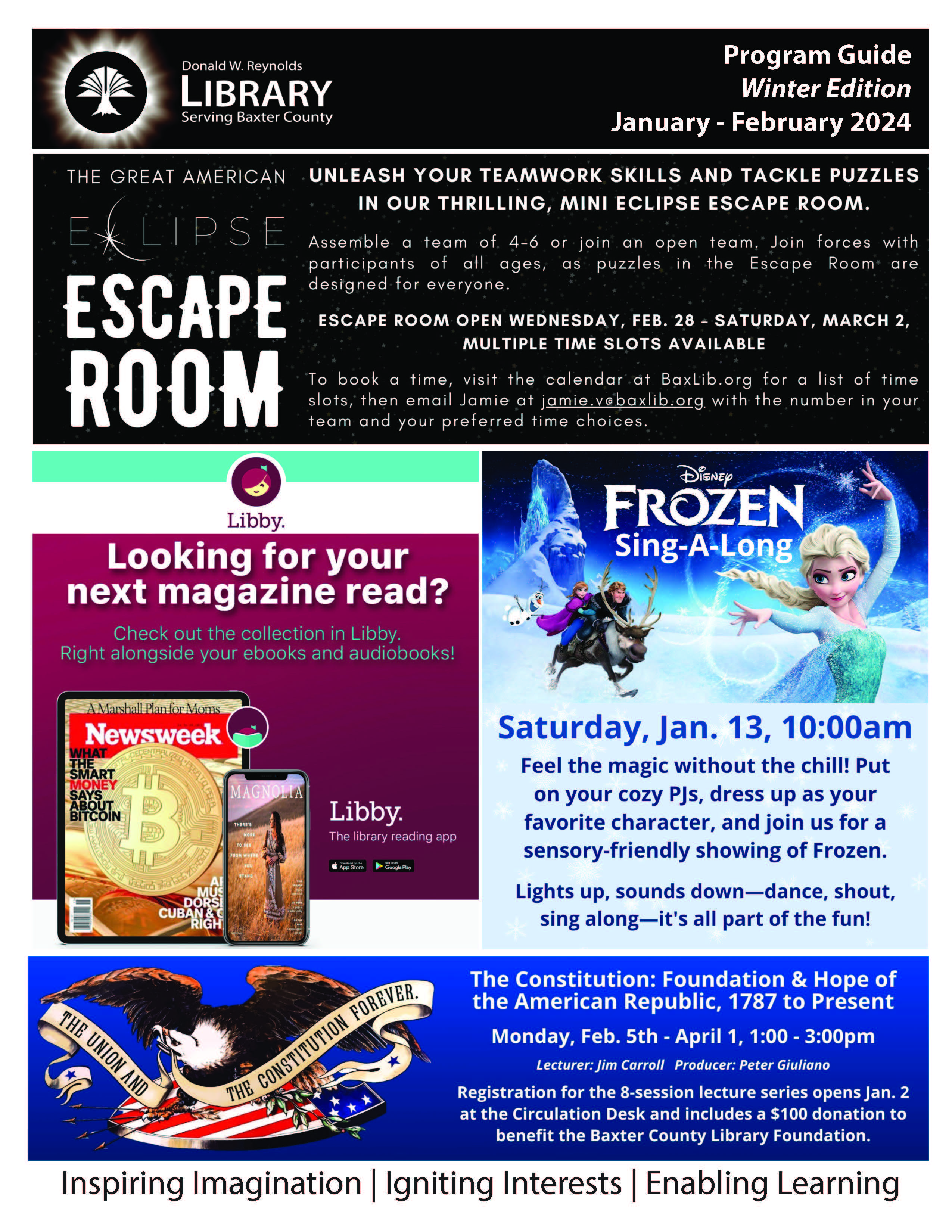 Program Guide | Baxter County Library